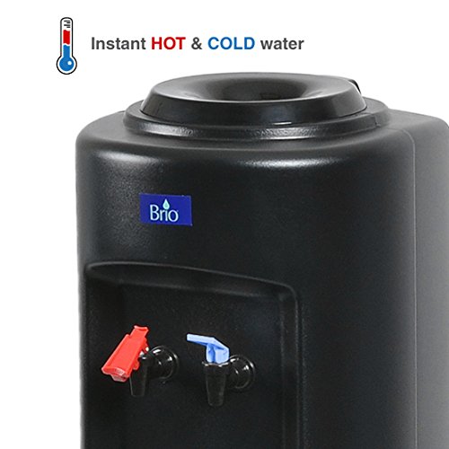 Brio CL520 Commercial Grade Hot and Cold Top Load Water Dispenser Cooler - Essential Series