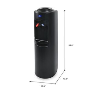 Brio CL520 Commercial Grade Hot and Cold Top Load Water Dispenser Cooler - Essential Series