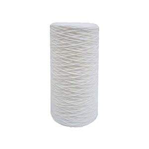 tier1 20 micron 10 inch x 4.5 inch | polypropylene string wound whole house sediment water filter replacement cartridge | compatible with swc-45-1020, home water filter