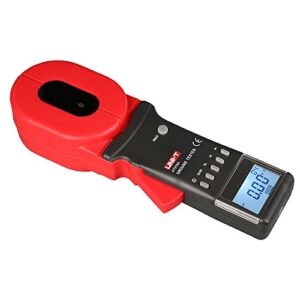 UNI-T UT276A+/ UT278A+ Clamp Earth Ground Tester, 4 Digits LCD Display Leakage Current 30A Earth Ground Resistance 1200Ω CAT III 300V CE, RoHS (UT276A+)