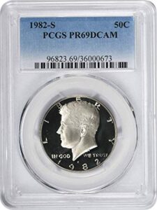 1982 s kennedy half pr69dcam pcgs