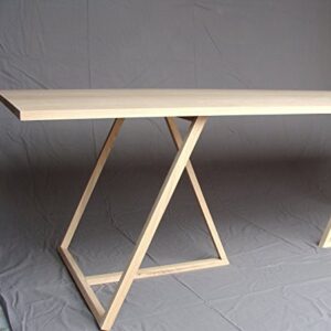 Geometric Dining Table - Solid White Oak On Sale