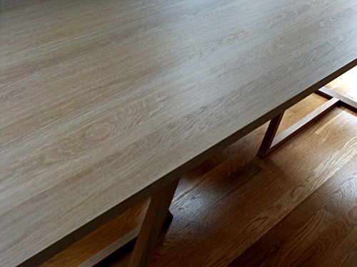 Geometric Dining Table - Solid White Oak On Sale