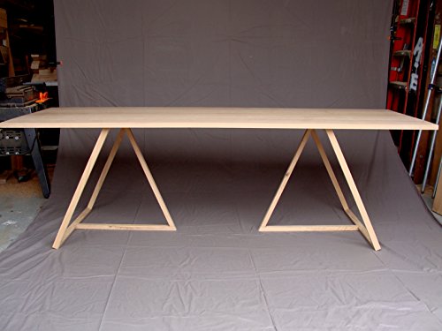 Geometric Dining Table - Solid White Oak On Sale