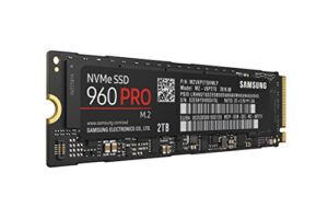 samsung 960 pro series - 2tb pcie nvme - m.2 internal ssd (mz-v6p2t0bw)