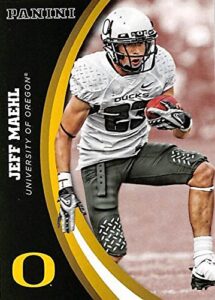 jeff maehl football card (oregon ducks) 2015 panini team collection #23