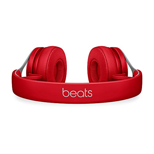 Beats EP Wired On-Ear Headphones - Battery Free for Unlimited Listening, Built in Mic and Controls - Red