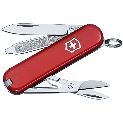 Victorinox Swiss Army Classic SD Red Stainless Steel 2.25 in. Pocket Knife