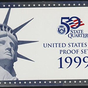 1999 S US Mint Proof Set Original Government Packaging