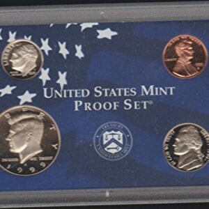 1999 S US Mint Proof Set Original Government Packaging