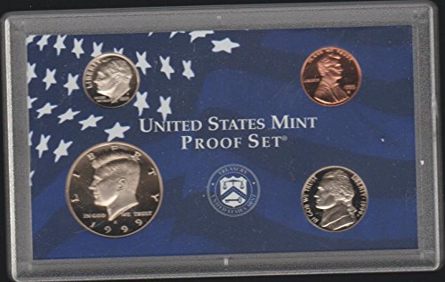 1999 S US Mint Proof Set Original Government Packaging