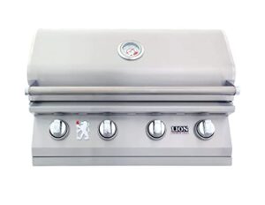 lion 32″ 4-burner gas grill – l60000 liquid propane