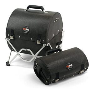 gobq portable charcoal grill (black)