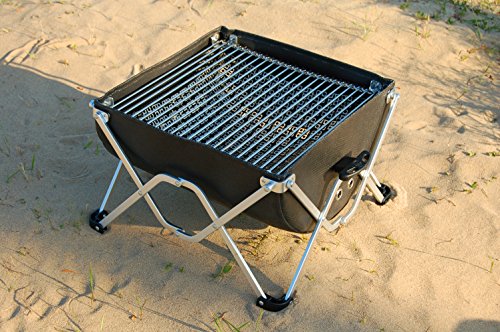 GoBQ Portable Charcoal Grill (Black)