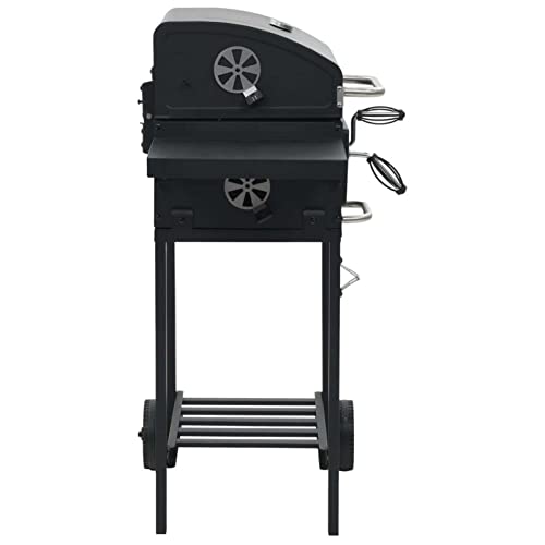 NA Charcoal Bottom Barbecue Grill Charcoal Barbecue Grill Outdoor Picnic Terrace Cooking Party