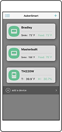 WiFi Electric Smoker Temperature Controller, 2 Probes, 1800 Watts