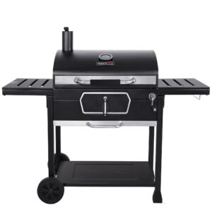 royal gourmet cd2030x deluxe 30-inch charcoal grill, bbq smoker picnic camping patio backyard cooking, black