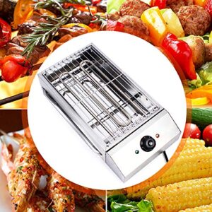 1800W Electric Indoor outdoor Grill Portable BBQ Griddle Countertop Commercial Home Electric Countertop Griddle Smokeless Barbecue Oven Grill For BBQ Equipment