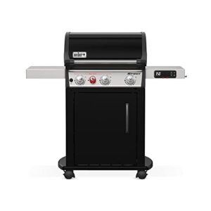 weber spirit ex-325s smart grill, black, liquid propane