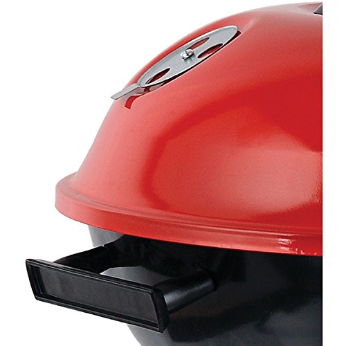 Brentwood BB-1701 BBQ Grill Portable Charcoal,17-inch,Red