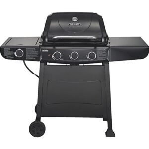 char-broil 461770719 thermos quickset 3-burner gas grill, black