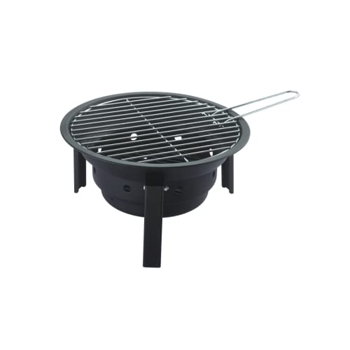 CUE WAY Portable Charcoal Grill, Tabletop bbq,camping stove