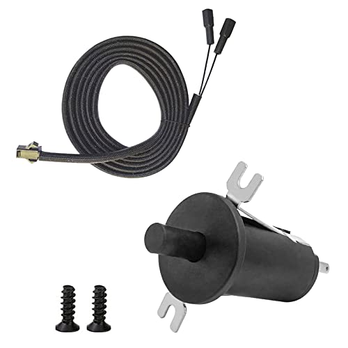 Carkio Hopper Lid/Door Switch & Electric Wire Replacement Kit Compatible with Masterbuilt Gravity Series 560/800/1050 XL & Digital Charcoal Grill + Smokers