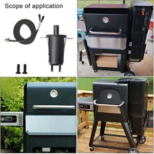 Carkio Hopper Lid/Door Switch & Electric Wire Replacement Kit Compatible with Masterbuilt Gravity Series 560/800/1050 XL & Digital Charcoal Grill + Smokers