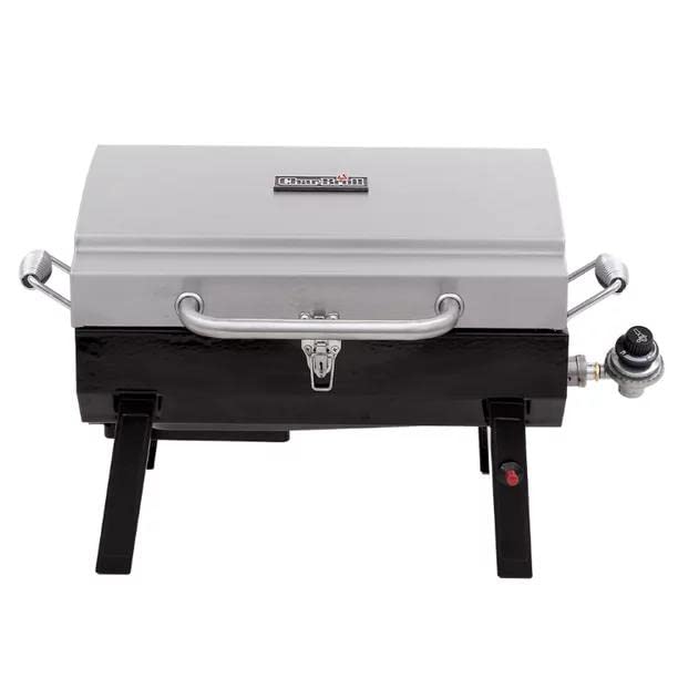 200 Liquid Propane, (LP), Portable Stainless Steel Gas Grill