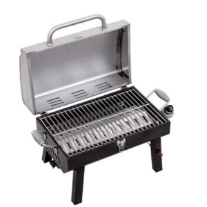 200 Liquid Propane, (LP), Portable Stainless Steel Gas Grill