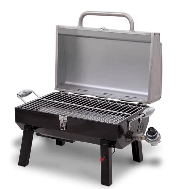 200 Liquid Propane, (LP), Portable Stainless Steel Gas Grill