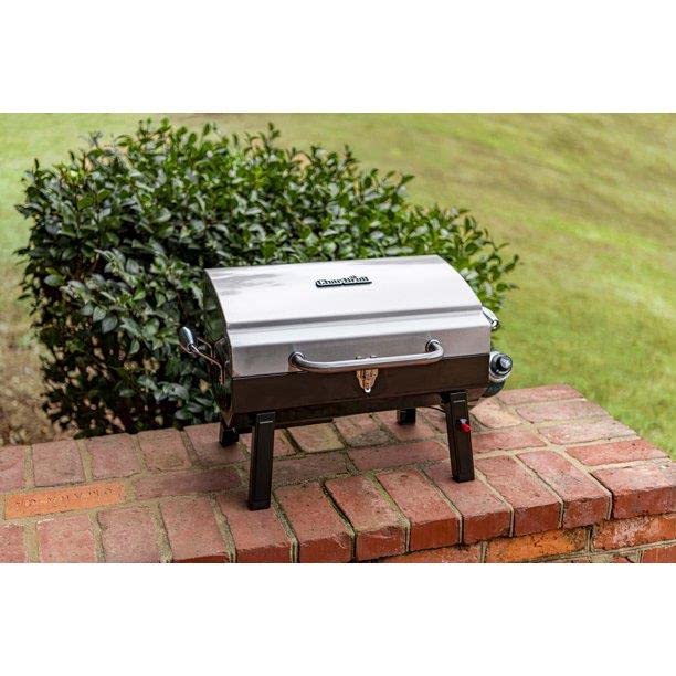 200 Liquid Propane, (LP), Portable Stainless Steel Gas Grill