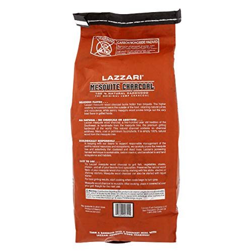 Lazzari, Mesquite Charcoal, 6.75 lbs