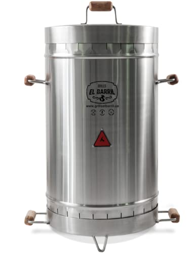 GRILLS EL BARRIL Barrel Grill and Smoker 2 in 1 (LARGE)