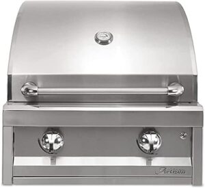 artisan american eagle 26-inch 2-burner built-in propane gas grill - aaep-26-lp