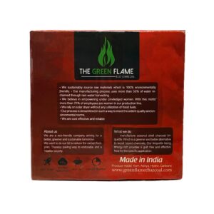 The Green Flame – Natural The Green Flame Shell Charcoal – Premium Starter Logs for Smoker Grill, BBQ or Fire Ovens – Eco Friendly and Sustainable Lump Charcoal