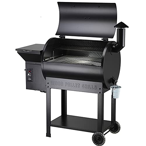 Z GRILLS 7002B Wood Pellet Grill & Electric Smoker BBQ Combo with Auto Temperature Control | 2021 Upgrade | 694 sq in Black