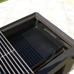 EasyChef Charcoal Built-in Grill 24" - Front Loader Grill (SS Cooking Grids Included)