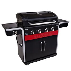 char-broil gas2coal 4-burner liquid propane and charcoal hybrid grill