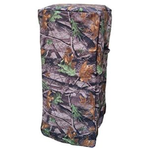 CLOAKMAN LEAF-Pattern series Smoker Cover for Pit Boss 3 Series Smoker and Masterbuilt/Smoke Hollow/Cuisinart 36 in Vertical Gas