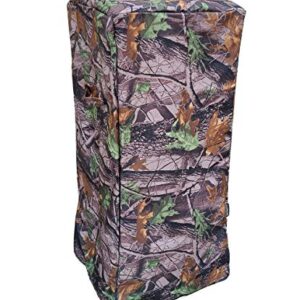 CLOAKMAN LEAF-Pattern series Smoker Cover for Pit Boss 3 Series Smoker and Masterbuilt/Smoke Hollow/Cuisinart 36 in Vertical Gas