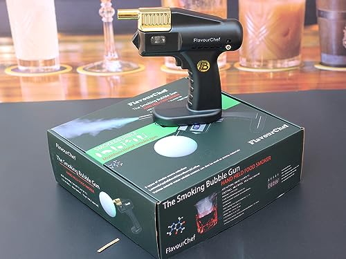 Smoke Generator Tool, Handheld Smoked Bubble Gun, No Open Flame Required, Smoking Gun, Kitchen Food Smoker, multi-colored