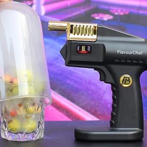 Smoke Generator Tool, Handheld Smoked Bubble Gun, No Open Flame Required, Smoking Gun, Kitchen Food Smoker, multi-colored