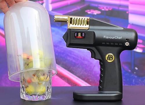 Smoke Generator Tool, Handheld Smoked Bubble Gun, No Open Flame Required, Smoking Gun, Kitchen Food Smoker, multi-colored