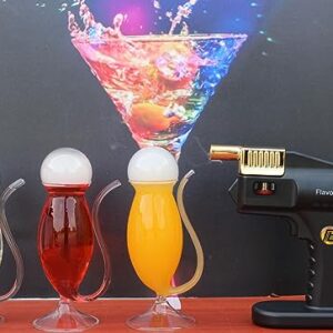 Smoke Generator Tool, Handheld Smoked Bubble Gun, No Open Flame Required, Smoking Gun, Kitchen Food Smoker, multi-colored