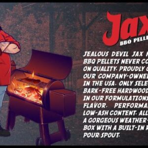 Jealous Devil Jax Legendary Blend BBQ Pellets, 20 lbs, Box, Brown, 320 OZ (JDJAXLEGEND20)