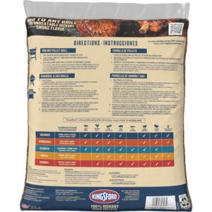 Kingsford 100% Hickory Wood Pellets, BBQ Pellets for Grilling 20 Pounds (Package May Vary)