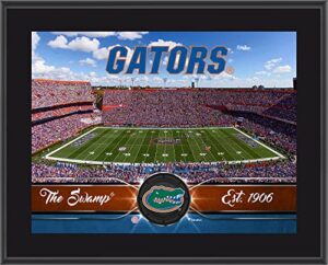 florida gators 10" x 13" sublimated team stadium plaque - college team plaques and collages