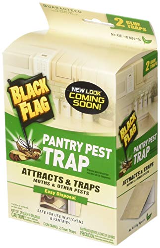 Black Flag Pantry Pest Traps - 8 Total(4 Packages with 2 Traps Each)