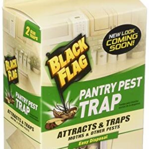 Black Flag Pantry Pest Traps - 8 Total(4 Packages with 2 Traps Each)